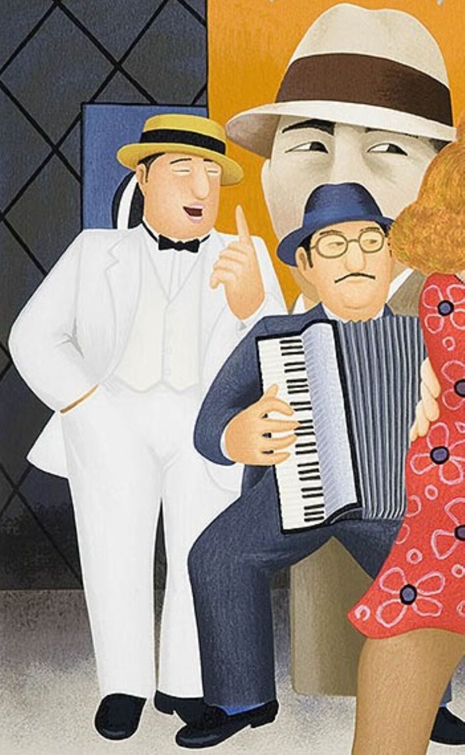 Cruising by Beryl Cook - London Contemporary Art