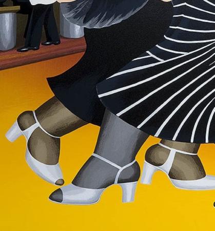 Dancing on the QE2 by Beryl Cook - London Contemporary Art