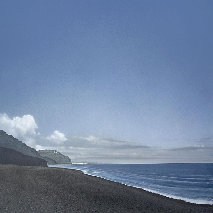 East to Golden Cap by Terry Watts RBA - London Contemporary Art